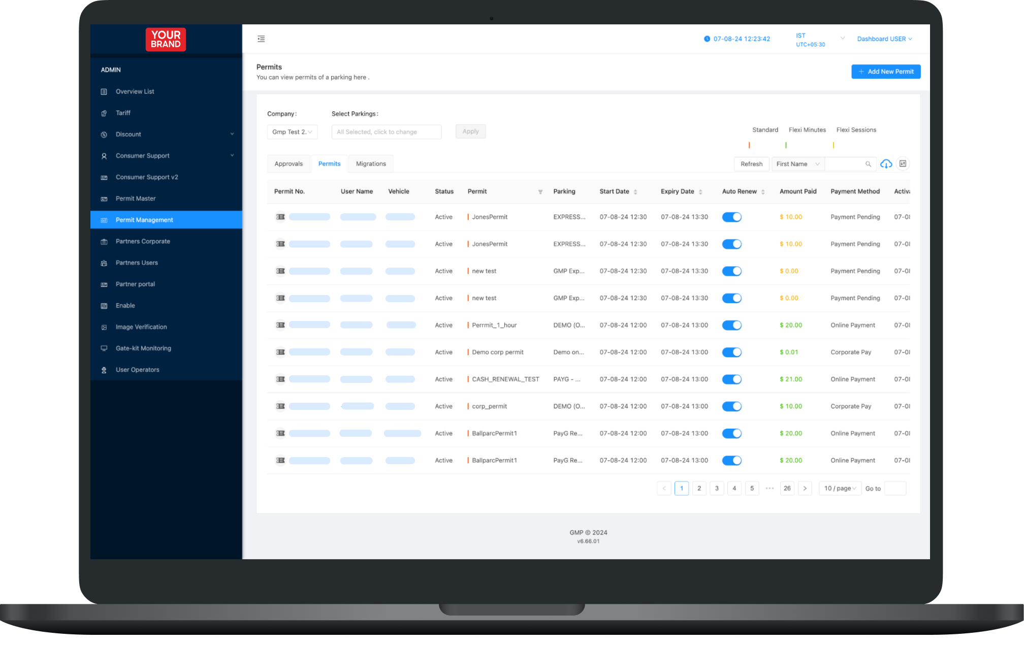 Custom Digital Parking Permit Solution | GMP Permits
